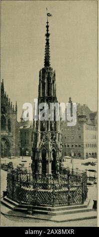 Türme von der Stadtmauer, Nürnberg 1897 von Cass Gilbert, geboren in ...
