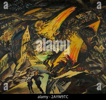 Ludwig Meidner apokalyptischen Landschaft Stockfotografie - Alamy