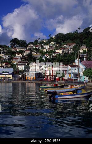 Grenada St George's Carenage Hafen Mega Yacht und Speedboat ...