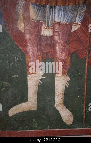"Freska od SV. Andreja na Matka 43 ist ein Kunstwerk, das ein ...