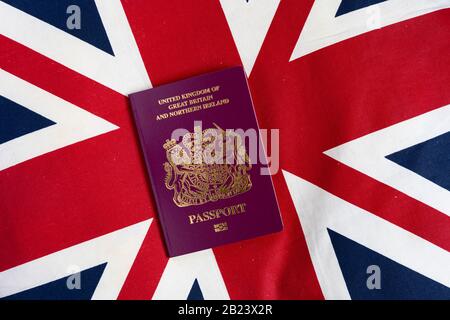 Pass. Vereinigtes Königreich Großbritannien und Nordirland ...