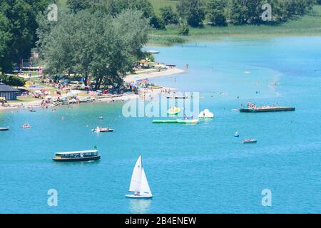 Strandbad See Mattsee, Österreich, Salzburg, Flachgau, Mattsee ...