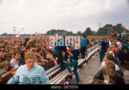 DDR, Berlin, 19.07.1988.5. Berliner Rock-Sommer des FDJ.Concert für ...