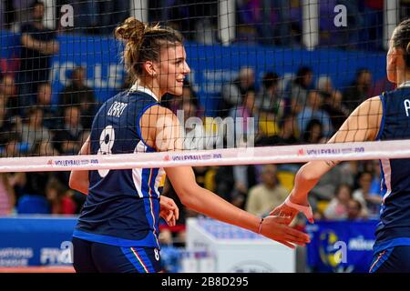 alessia orro während der Volleyball Women Italy Team Season 2019/20 ...