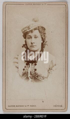 Portrait von Lucia (Schauspielerin) Portrait de Lucia, actrice. Carte ...
