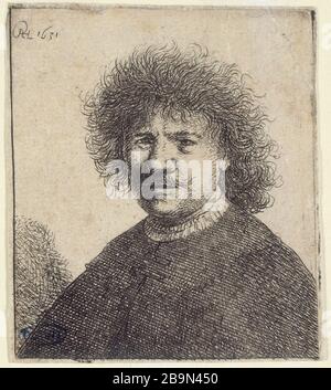 Harmensz van Rijn Rembrandt AU MOTORHAUBE ET UM FOURRE Harmensz Van ...