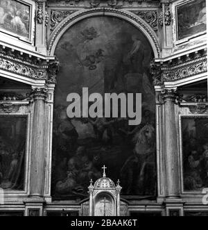 Die Kreuzigung des hl. Petrus/Kreuzigung de San Pedro von Michelangelo Merisi da Caravaggio 1571 ...