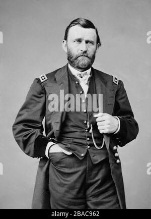 General Grant, Ulysses S. Grant (27. April 1822-23 bis 23. Juli 1885 ...