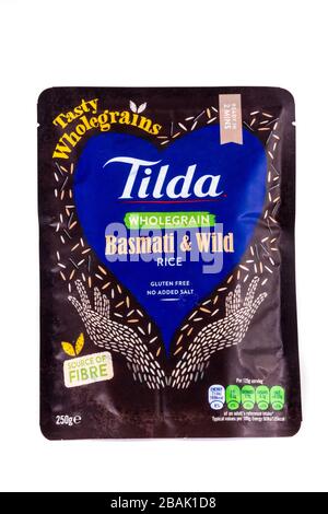 Tilda Vollkorn Basmati Reis Produkt in 1kg rosa Kunststoff Pack ...