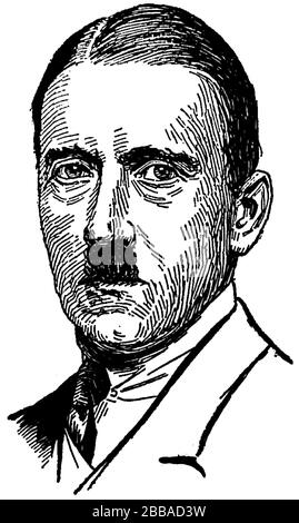 Adolf Hitler, Portrait, 1923 Stockfotografie - Alamy