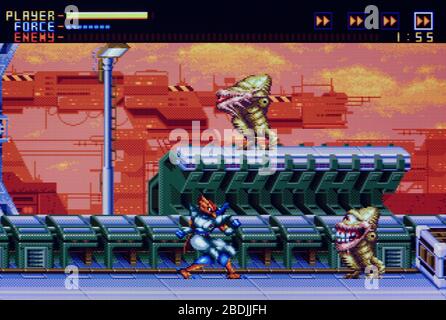 Alien Soldier - Sega Genesis Mega Drive - nur für redaktionelle Zwecke ...