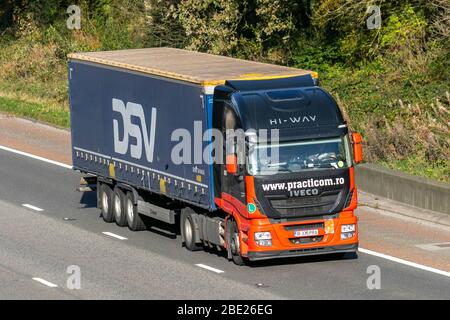 DSV Spedition Delivery Trucks, LKW, Transport, LKW, Frachtführer ...