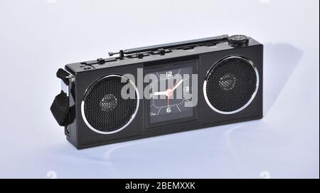 Reiseradio, Radiowecker, Uhr, analog, Analogue, Stunde, Minute ...