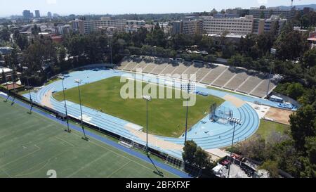 Eine Luftaufnahme des Drake Stadions auf dem UCLA Campus Donnerstag, 20 ...