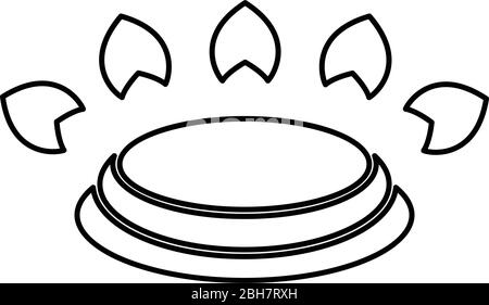 Gasbrenner Herd Symbol Typ Kochflächen Zeichen Utensil Ziel Panel ...