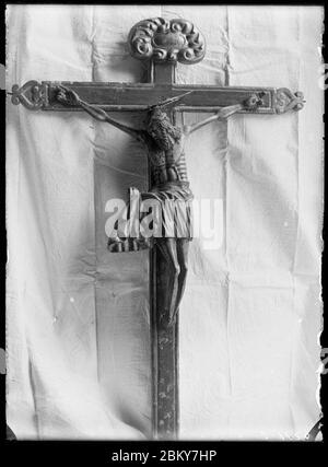 La imatge del Sant Crist en el que representa la seva l'entrada a ...