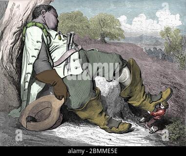 Illustration pour 'Le conte du Petit poucet' de Charles Perrault (1628 ...