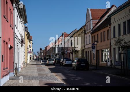 Gransee, Deutschland. April 2020. Der Stadtteil Gransee Oberhavel liegt ...