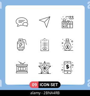 Symbole für Job-Position - Zeichen festgelegt. Design-Sammlung von ...