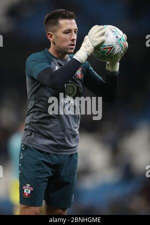Southampton Torwarttrainer Andrew Sparkes beim Carabao Cup, dem vierten ...