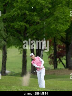 14. Mai 2020 - Yangju, Südkorea : die südkoreanischen Spieler Lee Bo-mi (C), gehen am 14. Mai ...