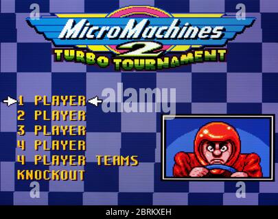 Micro Machines 2 Turbo Tournament - SNES Super Nintendo - nur ...