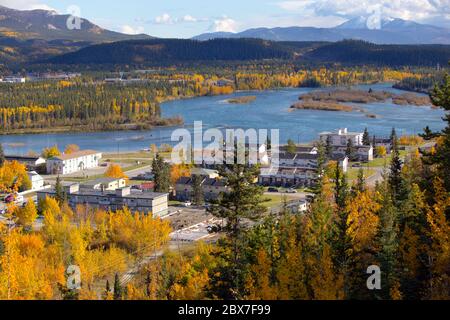 Main Street, Whitehorse, Yukon Territorium, Kanada Stockfotografie - Alamy