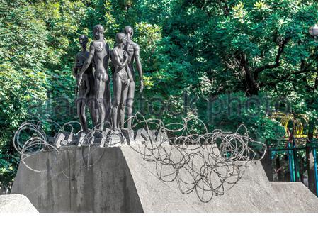 Odessa, Ukraine - 05.24.2019. Holocaust Denkmal zu Ehren der Erinnerung ...