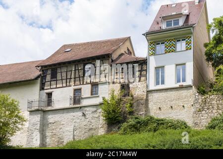 Historischen alten Stadt von Engen (Hegau, Baden-Württemberg ...