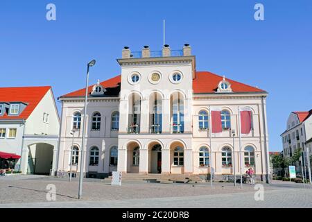 City Hall, Neustrelitz, Mecklenburg-Vorpommern, Deutschland ...