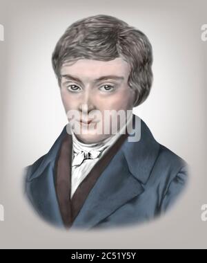 Evariste Galois (1811-1832), französischer Mathematiker. Leider starb ...