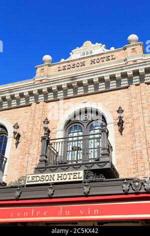 Kalifornien Napa Valley Sonoma Tal Ledson Weinberge & Weingut Chateau ...