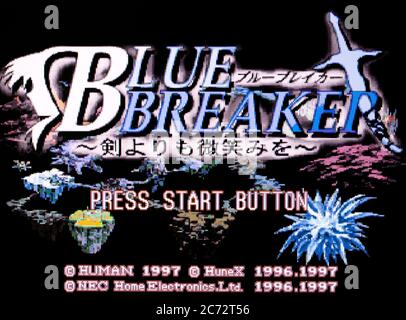 Blue Breaker - Ken Yori Mo Hochoemi - Sega Saturn Videospiel - nur für ...