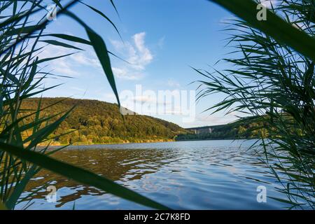Tullnerbach: see-Stausee Wienerwaldsee in Wienerwald, Wienerwald ...