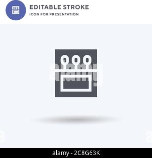 Entspricht Symbolvektor, gefülltes flaches Zeichen, solides Piktogramm ...