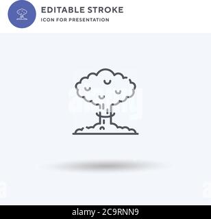 Explosion Symbol Vektor, gefüllt flache Zeichen, solide Piktogramm ...