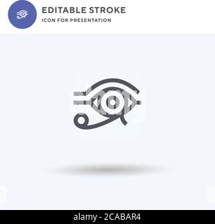 RA-Symbolvektor, gefülltes flaches Schild, solides Piktogramm isoliert ...