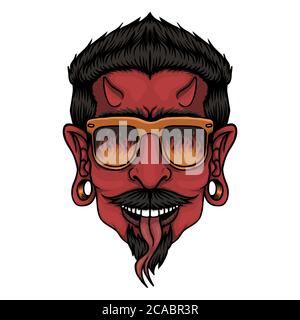 Teufel Dämon Satan Hölle Unterwelt Strichmännchen Piktogramm Symbole ...