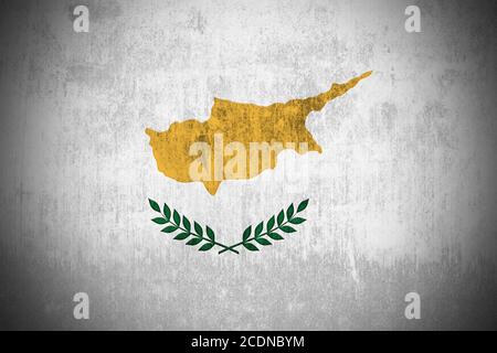 Flagge der Republik Zypern Stockfotografie - Alamy