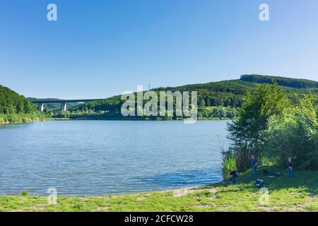 Tullnerbach: see-Stausee Wienerwaldsee in Wienerwald, Wienerwald ...