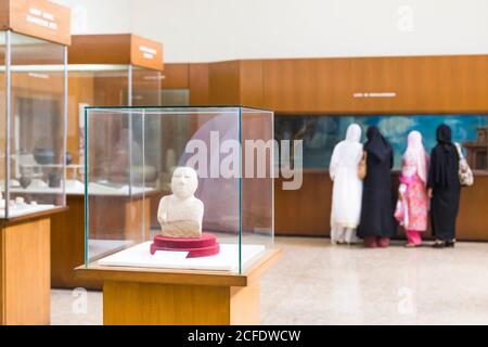 Hauptgalerie der Indus-Tal-Zivilisation, Replik des "Priest King ...