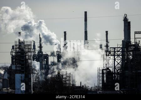 BP-Öl-Raffinerie, Gelsenkirchen, Nordrhein-Westfalen, Deutschland ...