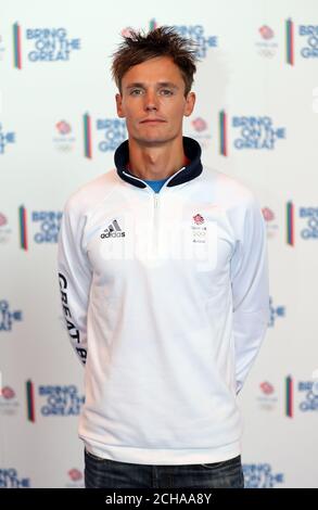 Chris Grube während einer Team GB Kitting-Out-Session für Paris 2024 im ...