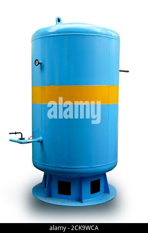 flüssiger Sauerstoff und flüssiger Stickstoff Behälter Lagertank Boston ...