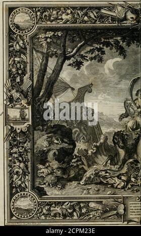 . Tapisserie du Roy, ou sont representez les quatre elemens et les ...