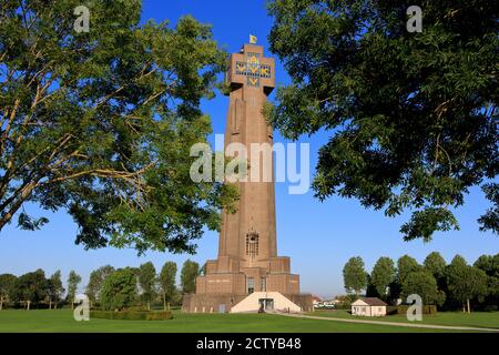 Die IJzertoren / Yser Tower, Erster Weltkrieg ein Denkmal und höchsten ...