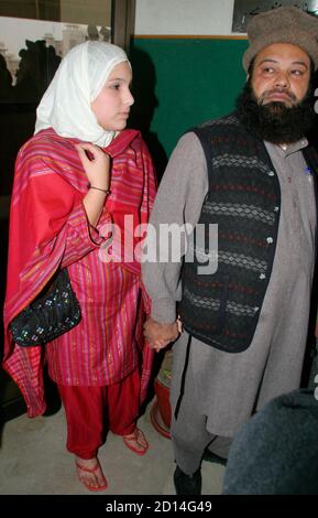 Sajad Ahmed Rana with his daughter Molly Campbell, also known as Misbah ...