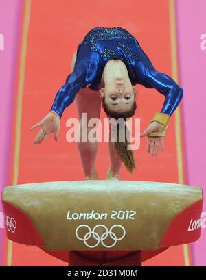 Die britische Jennifer Pinches tritt beim Finale der Artistic ...