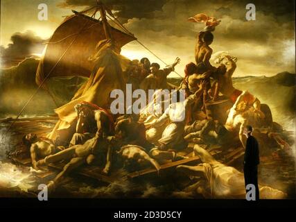 Théodore Géricault Gemälde "Das Floß der Medusa" im Louvre, Paris ...