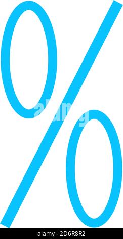 Prozent Symbol. Flach, kreatives Element von Business icons Collection ...